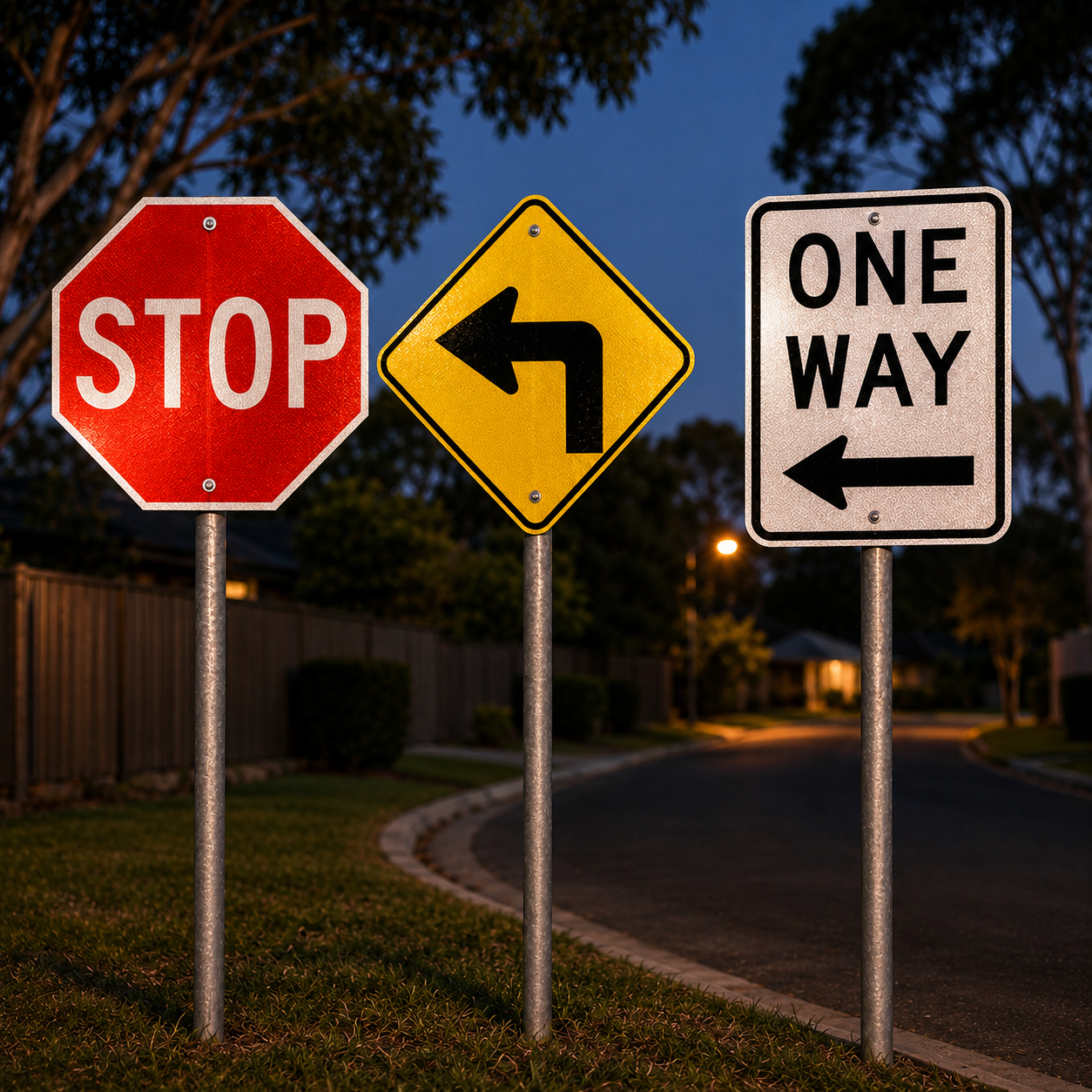 Traffic Signs | Buy Online | Sign Here Signs