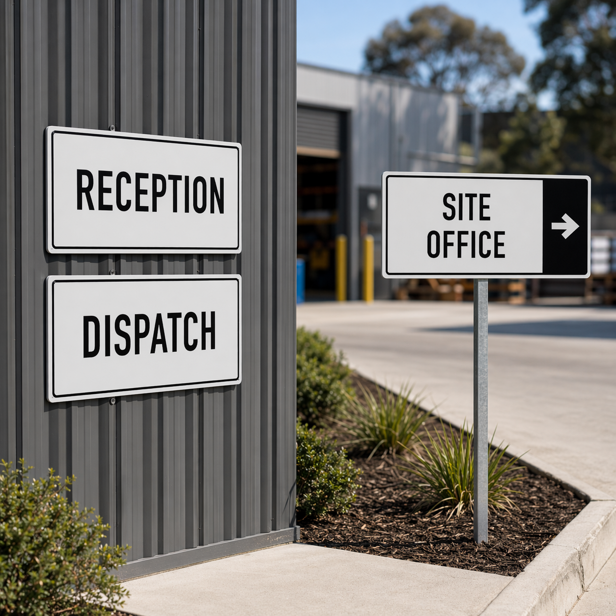 Directional Signs | Buy Online | Sign Here Signs