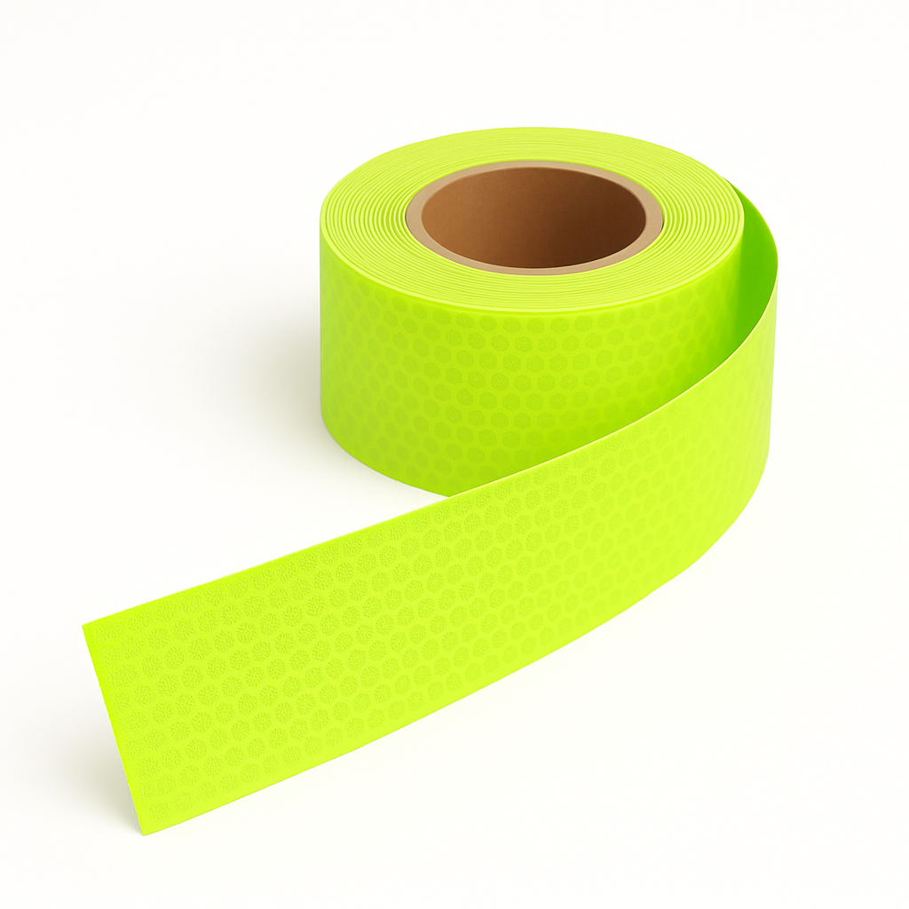 Fluoro Yellow-Green Class 1X Reflective Tape – Sign Here Signs